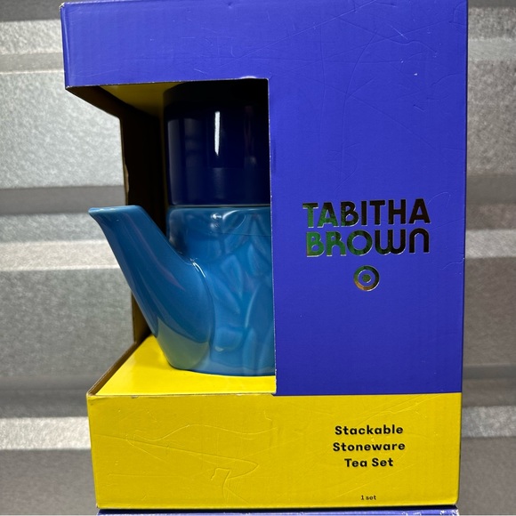 Tabitha Brown | Kitchen | Tabitha Brown Tea Set Ceramic Stackable ...